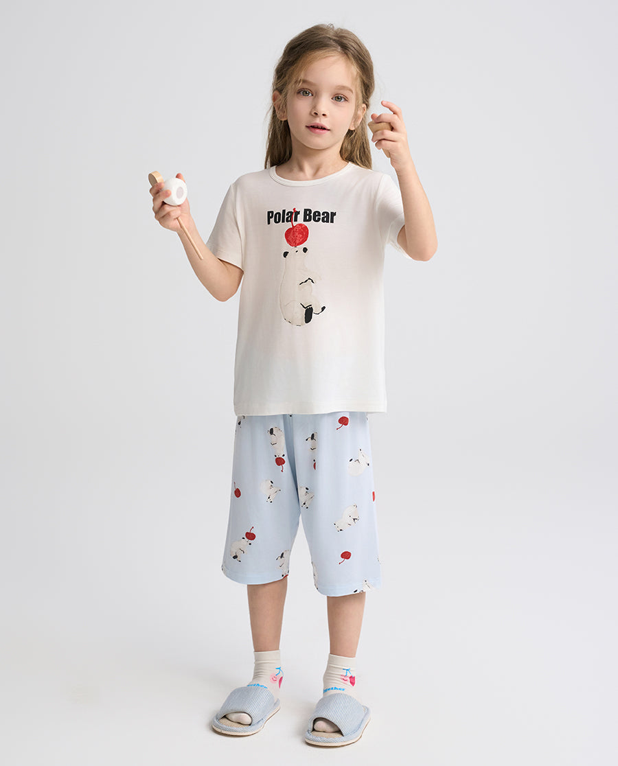 Aimer Kids Modal Pajama Set for Girls Value Set – AÍMER Singapore