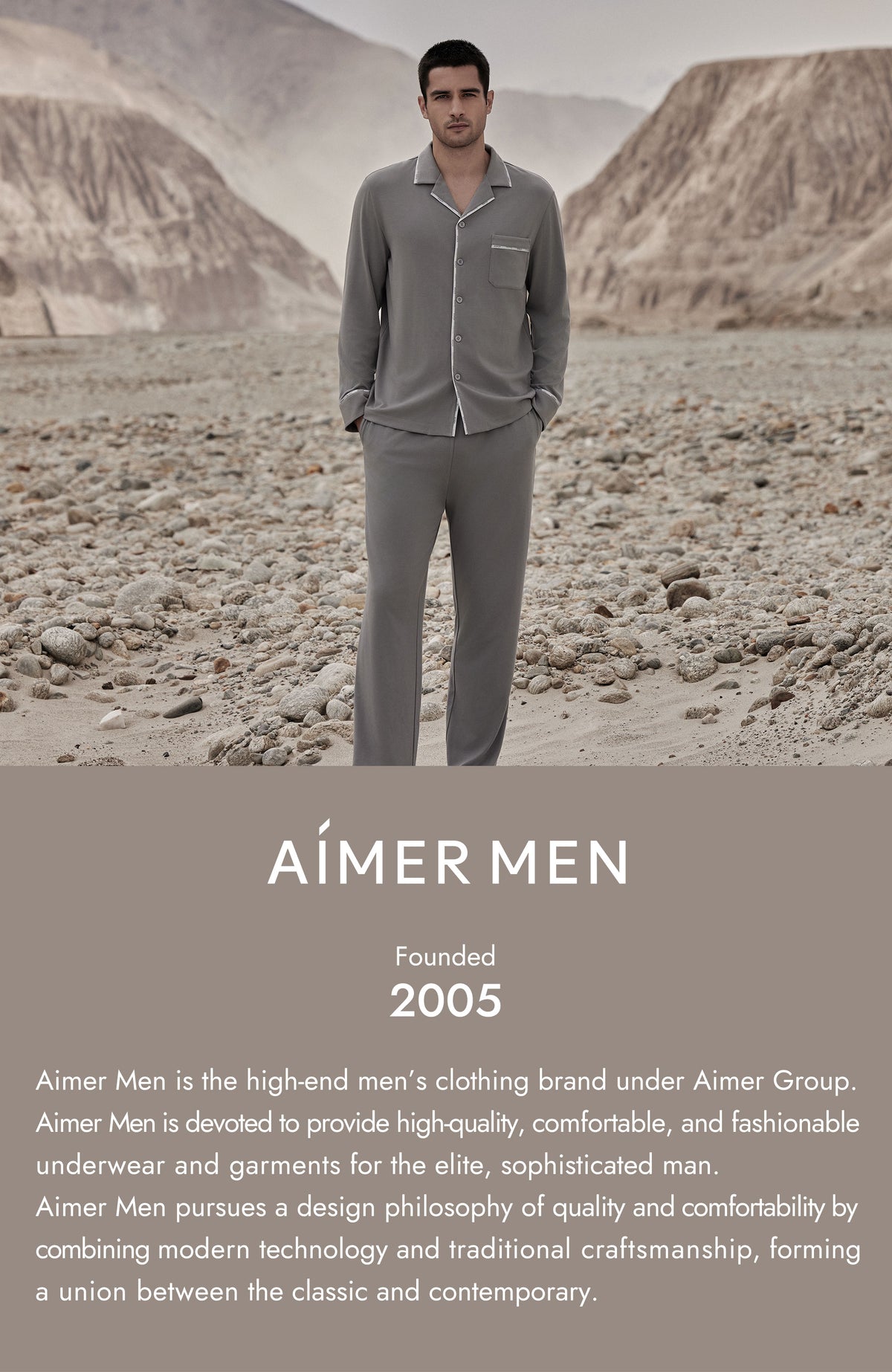 Aimer Men 25AW Milk Style Home Wear Set NS43M971 – AÍMER Singapore